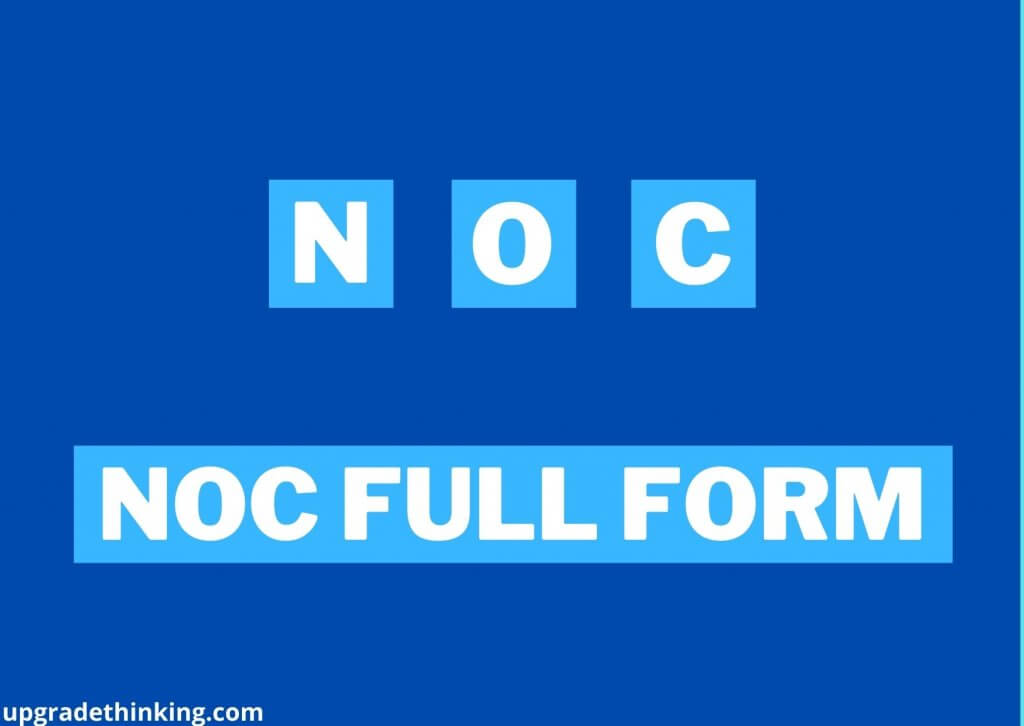 NOC Full Form In Hindi NOC Full Form 